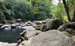 Discover the Hidden Gem: Triangle Lake Slide Rock, Oregon