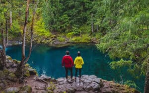 Discover the Hidden Gem: Triangle Lake Slide Rock, Oregon
