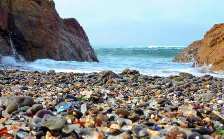 Visiting Glass Beach: History, Spots and Tips to Find Sea Glass