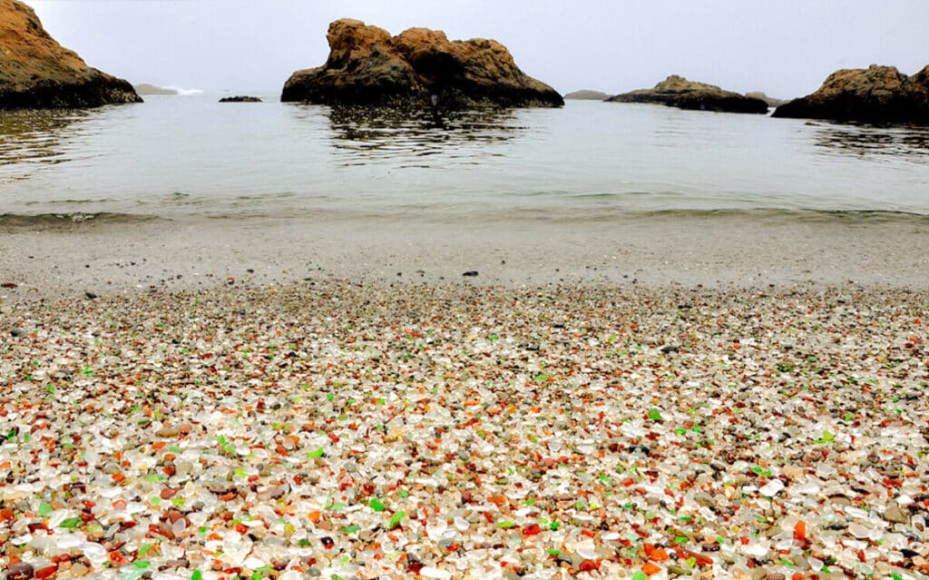 Visiting Glass Beach: History, Spots and Tips to Find Sea Glass