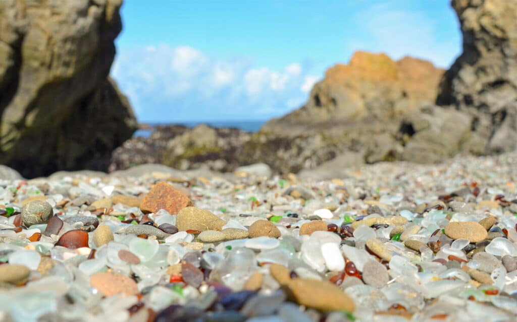 Visiting Glass Beach: History, Spots and Tips to Find Sea Glass
