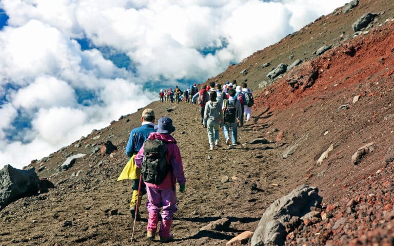 How to Plan a Sunrise Hike Up Mount Fuji for Couples